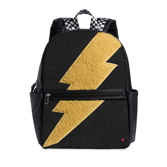 STATE | Accessories | New State Black And Gold Lightning Bolt Backpack ...